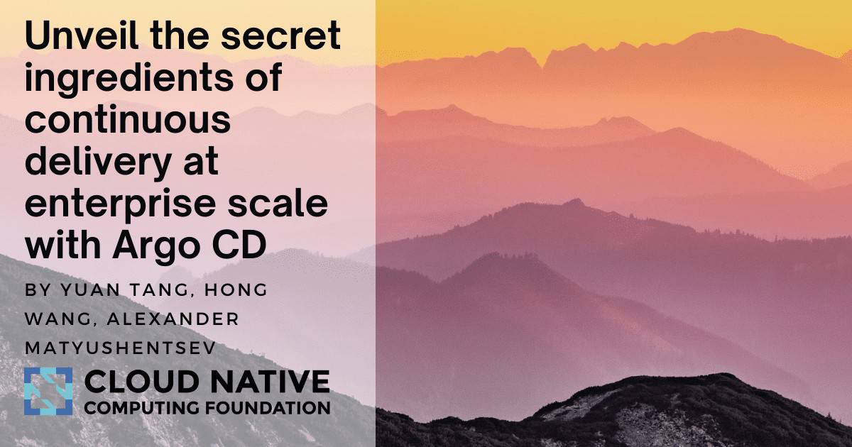 Unveil the secret ingredients of continuous delivery at enterprise ...