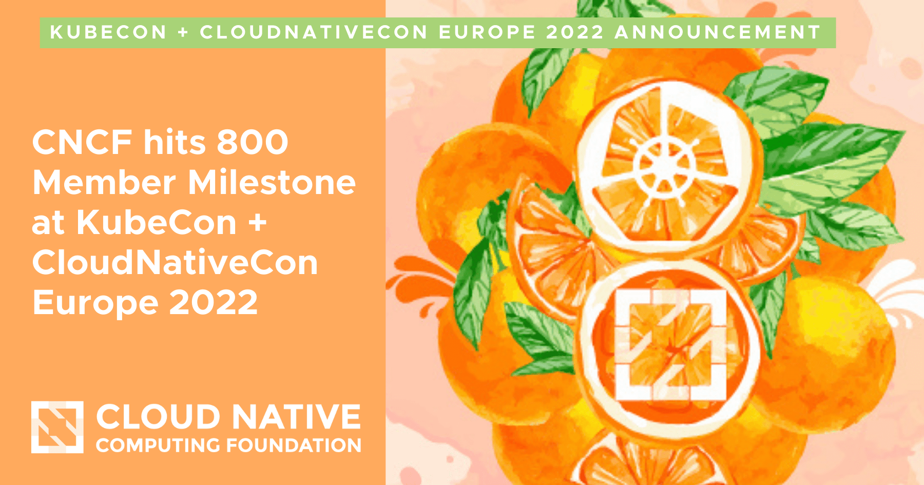 Cloud Native Computing Foundation hits 800 Member Milestone at KubeCon ...