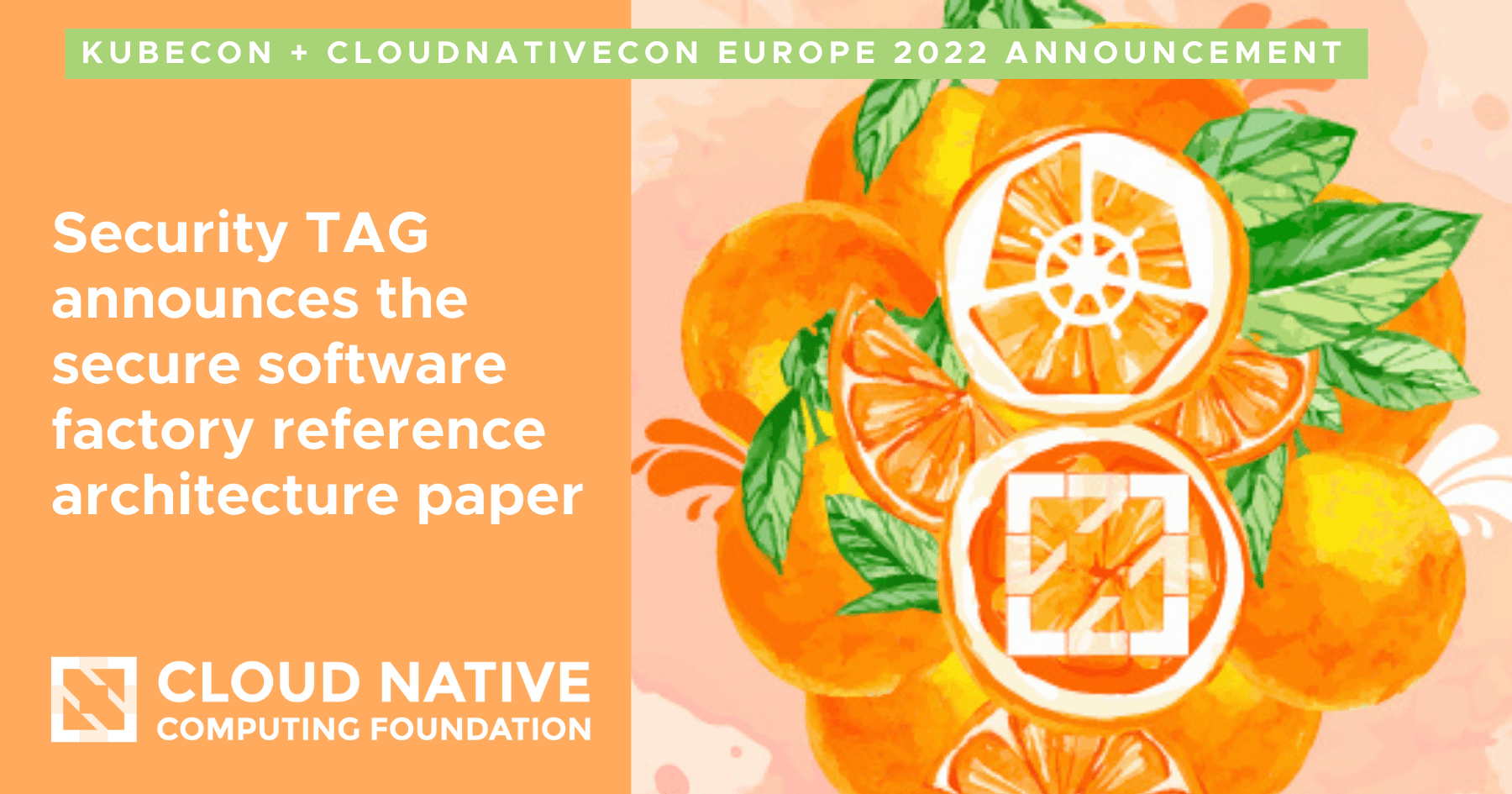 Announcing The Secure Software Factory Reference Architecture Paper CNCF