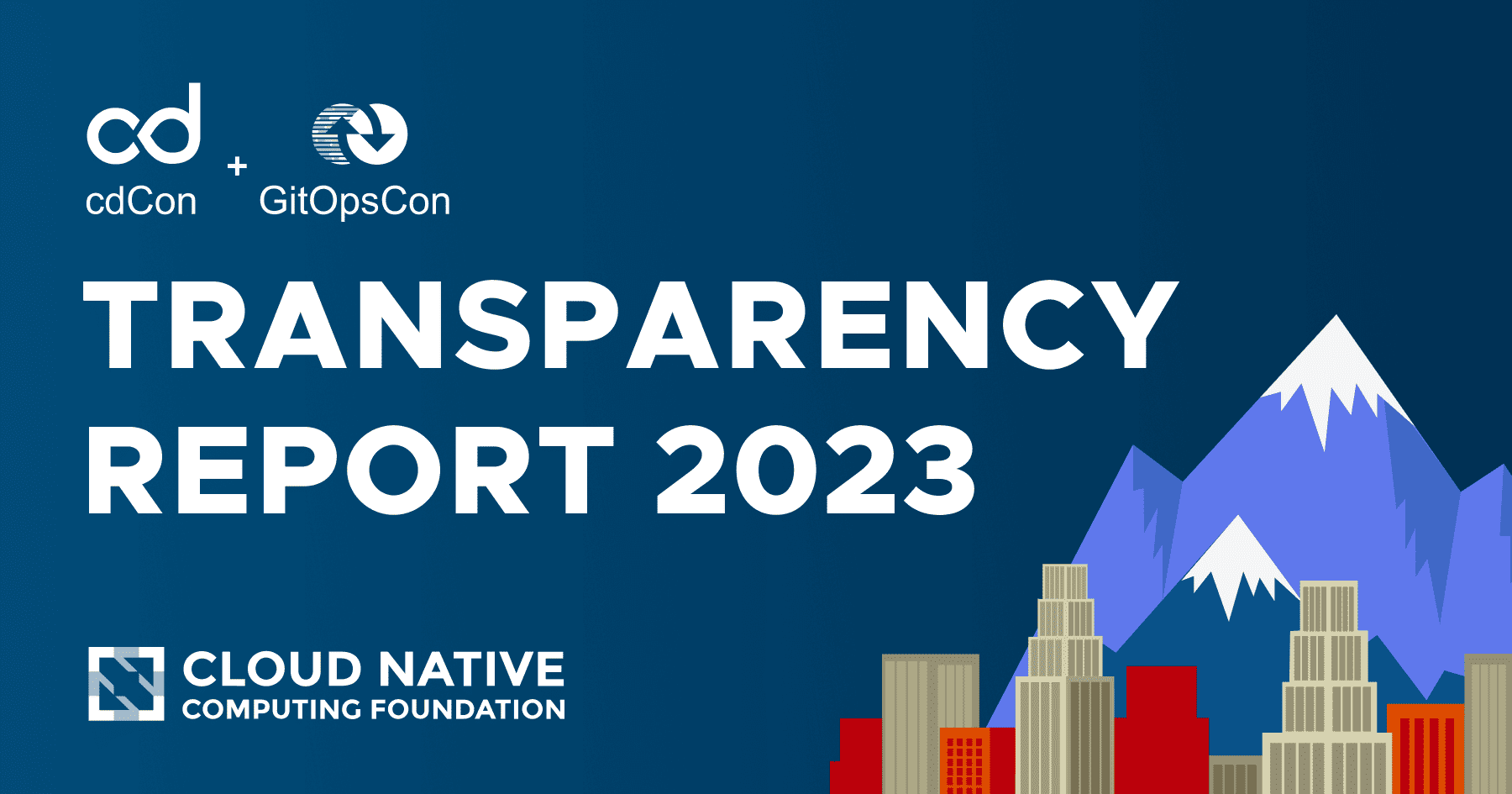 cdCon + GitOpsCon North American 2023 Transparency Report