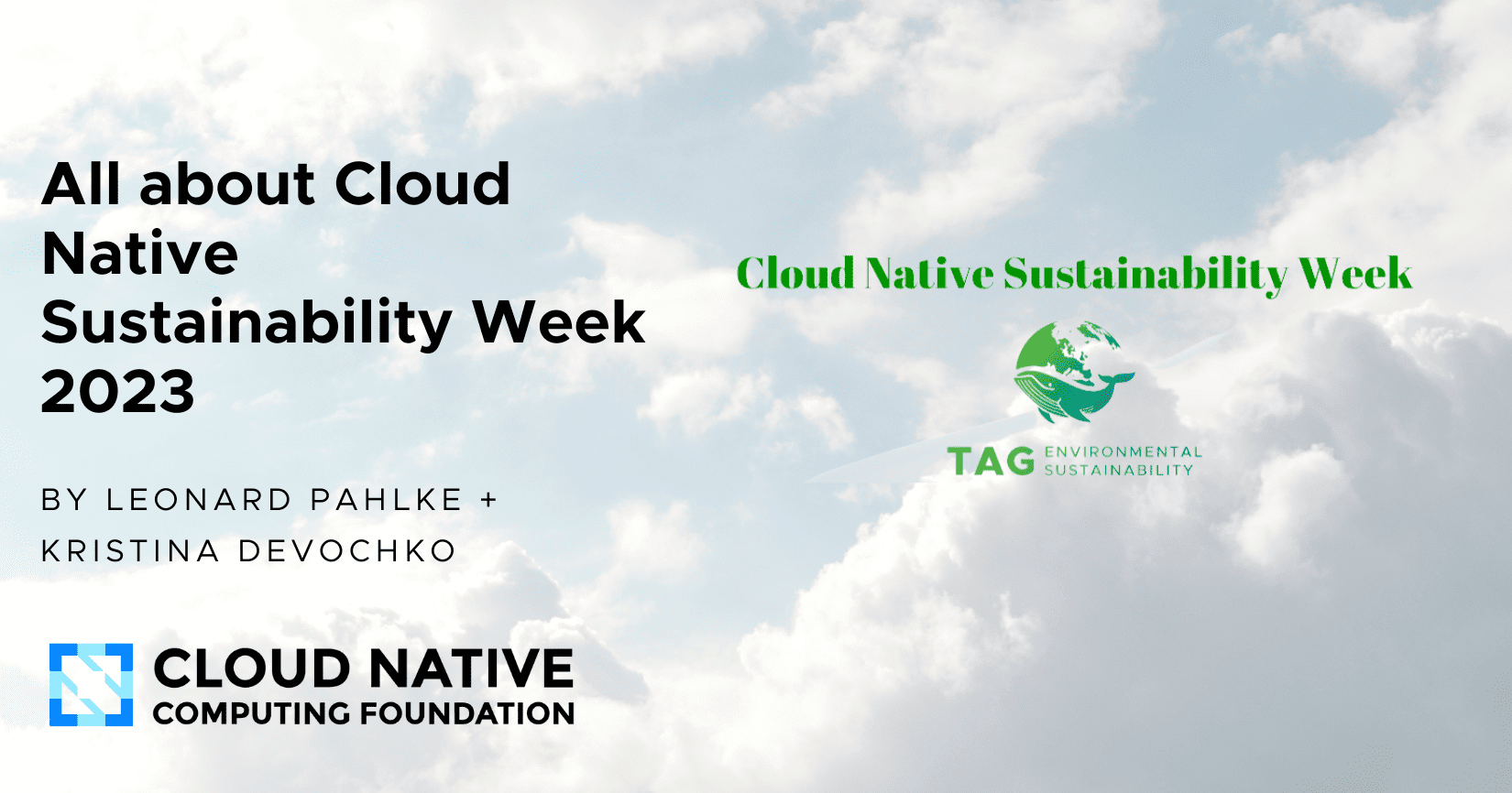 Cloud Native Sustainability Week 2023 | CNCF