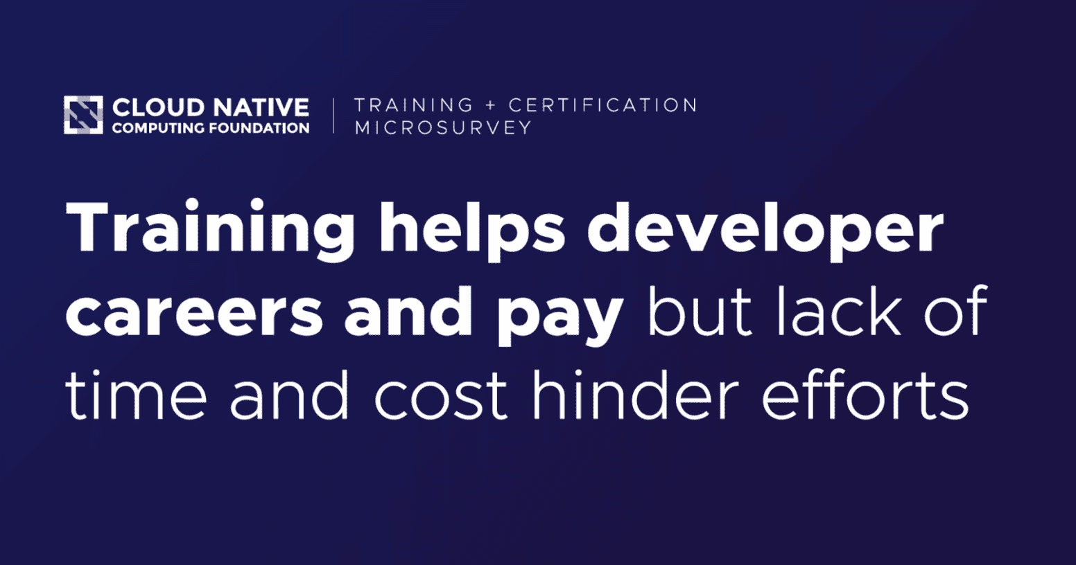 CNCF Training & Certification Microsurvey | CNCF