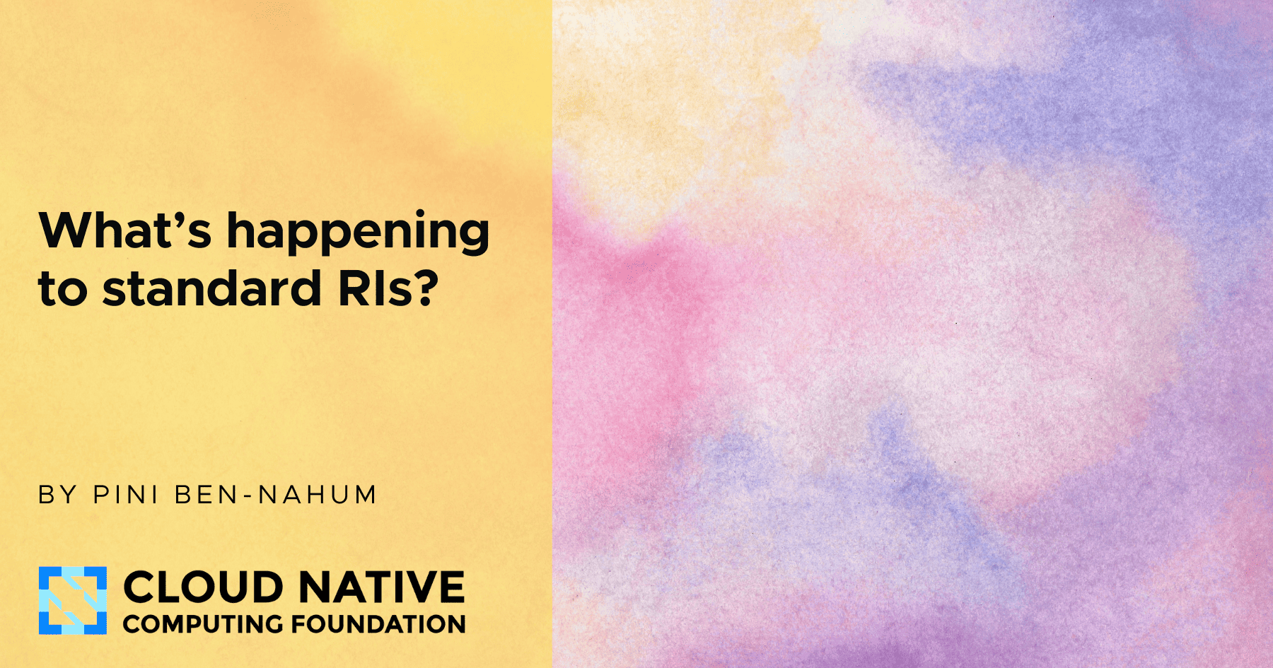 What’s happening to standard RIs? | CNCF
