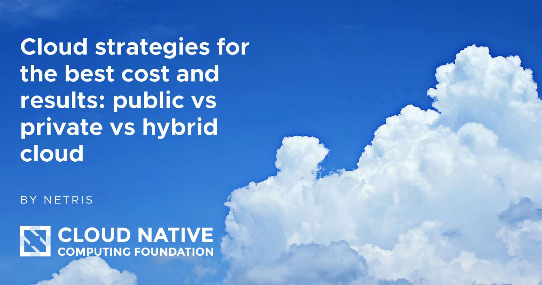 Cloud strategies for the best cost and results: public vs private vs ...