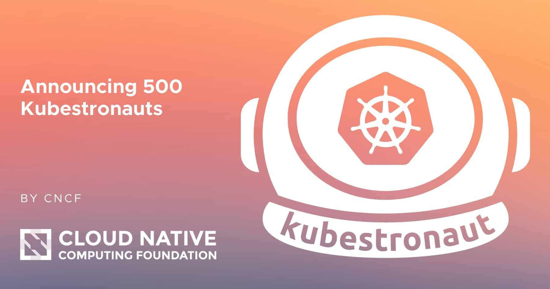 Announcing 500 Kubestronauts | CNCF