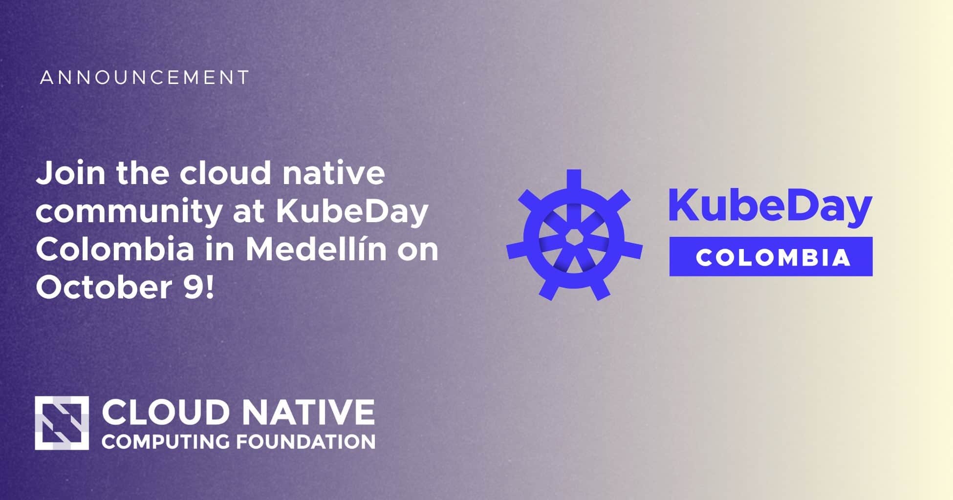 Join the Cloud Native Ecosystem at KubeDay Colombia on October 9! | CNCF