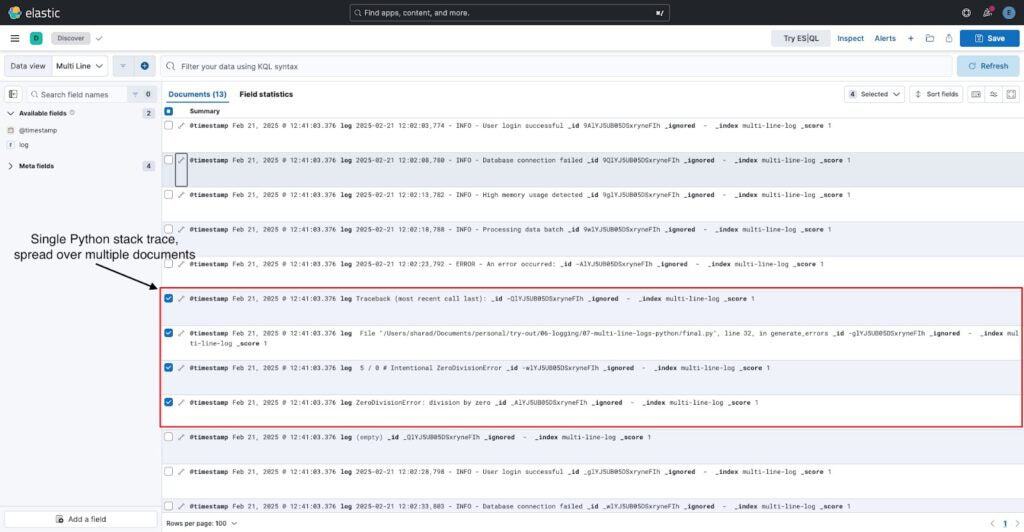 Managing Multi Line Logs With Fluent Bit And Python Cncf